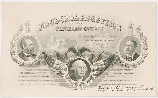 The Inauguration of 1881 | Chester A. Arthur Presidential Library and ...